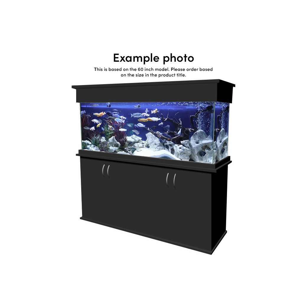 SeaBray Elite 60x18x24” Aquarium & Cabinet