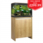 Fluval Roma 125 LED Aquarium &Cabinet Set - Oak - Maidenhead Aquatics