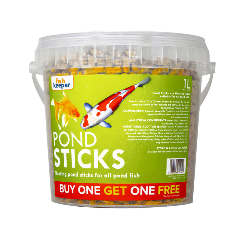 Fishkeeper Pond Stick 1L - Buy One Get One Free