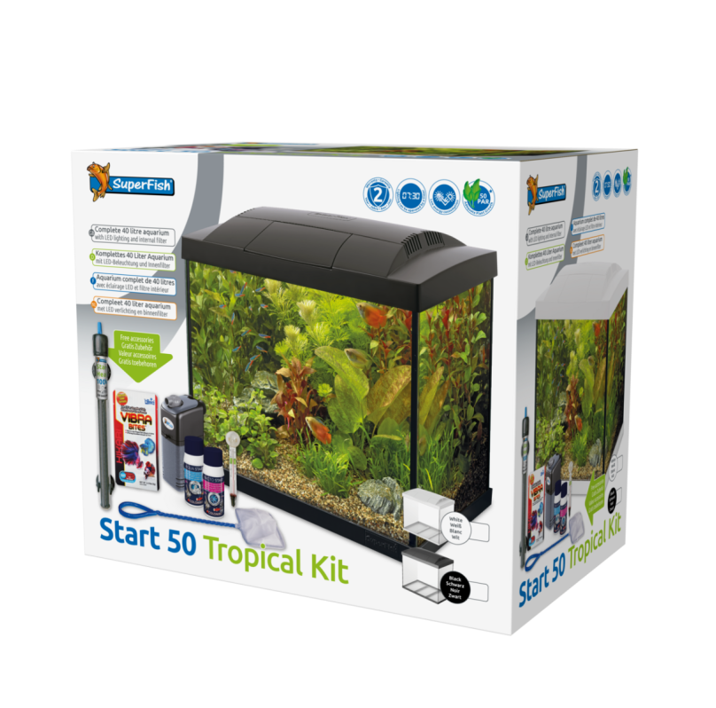 Superfish Start 50 Tropical Aquarium Kit - White - Maidenhead Aquatics