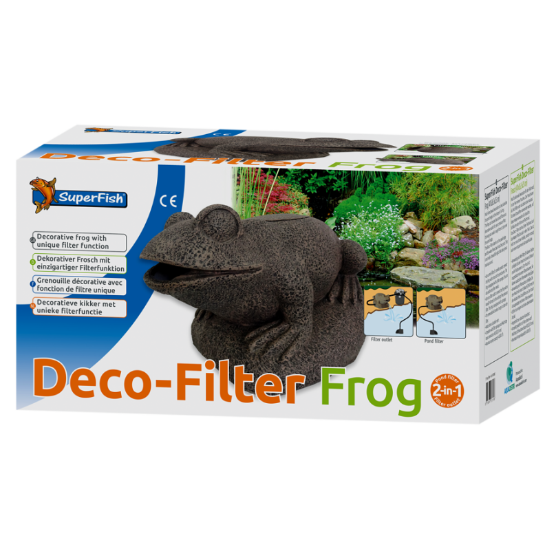 SuperFish Deco Filter - Frog - Maidenhead Aquatics
