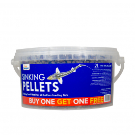 Fishkeeper Sinking Pellets 2L - Buy One Get One Free